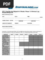 FST 7 Big and Ripped 8 Weeks To An Olympia Winning Physique Phase 1 ...