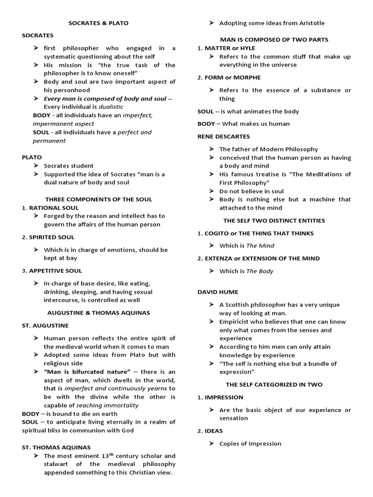 Socrates | PDF | Philosophy Of Self | Soul
