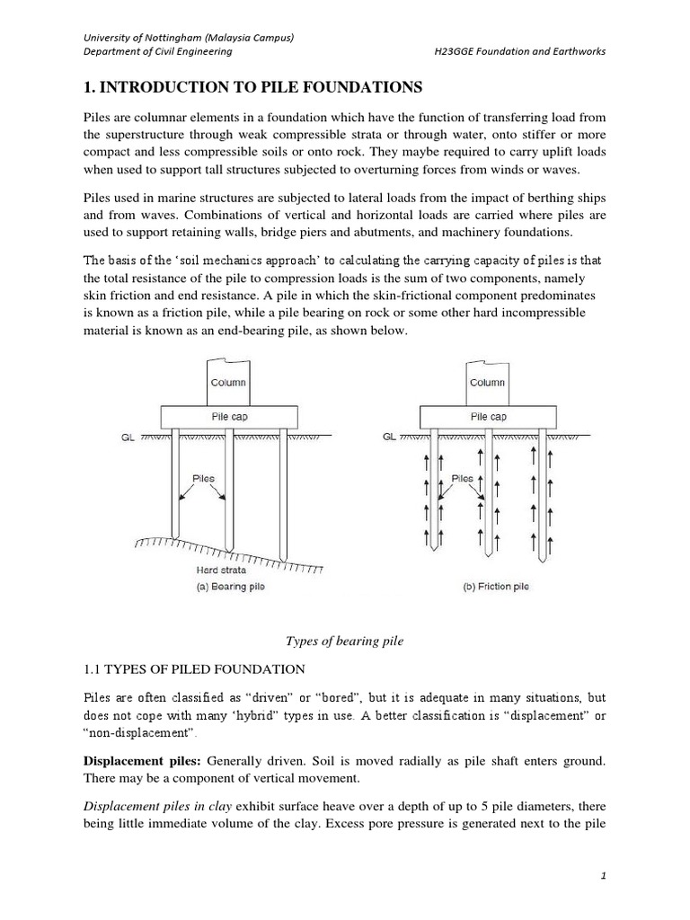 Deep Foundations | PDF | Deep Foundation | Foundation (Engineering)