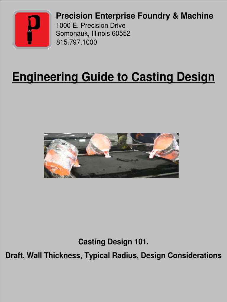 Casting Design Engineering Guide | PDF