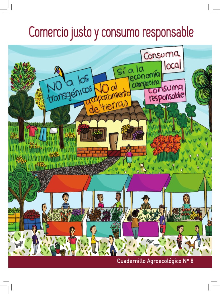 Cuadernillo No8 Comercio Justo y Consumo Responsable | Comercio justo | Consumo (economía ...