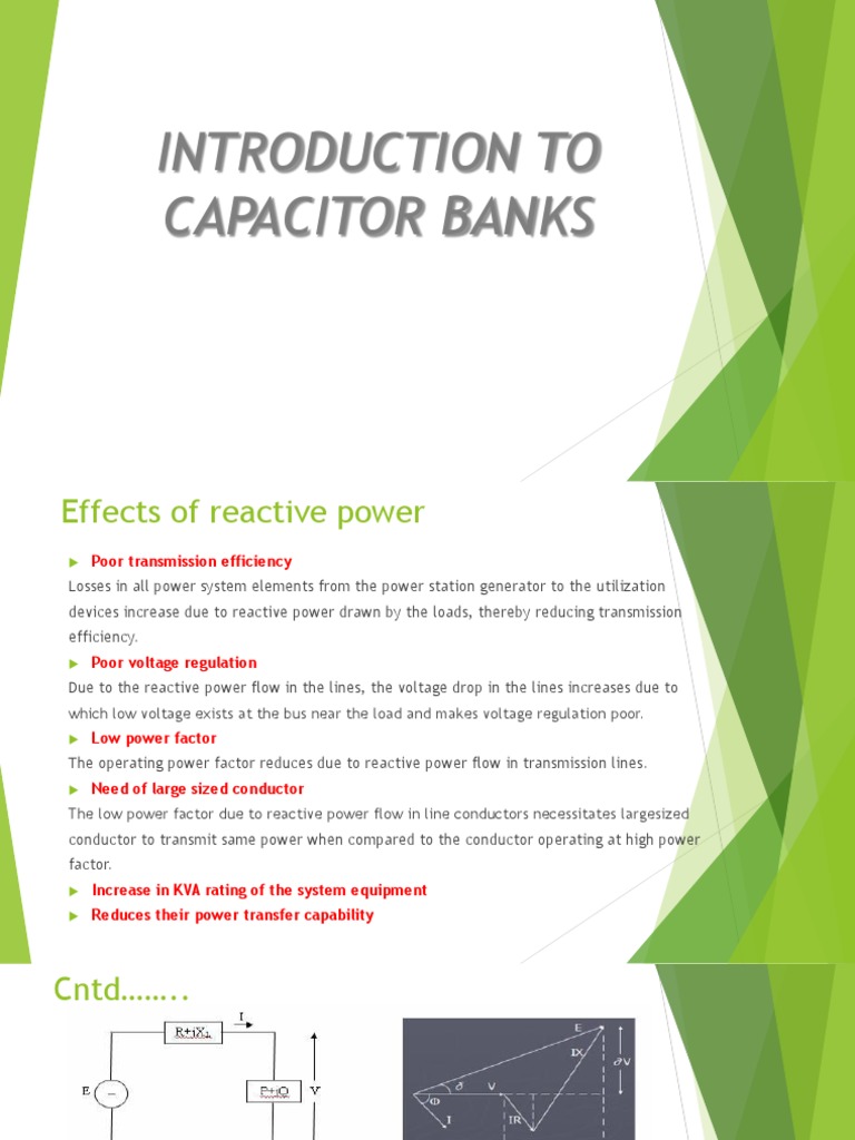 Capacitor Banks | Download Free PDF | Capacitor | Inductor