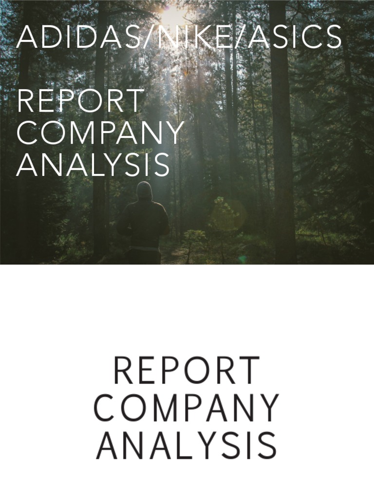 AdidasNike Company Analysis | PDF | Nike | Adidas