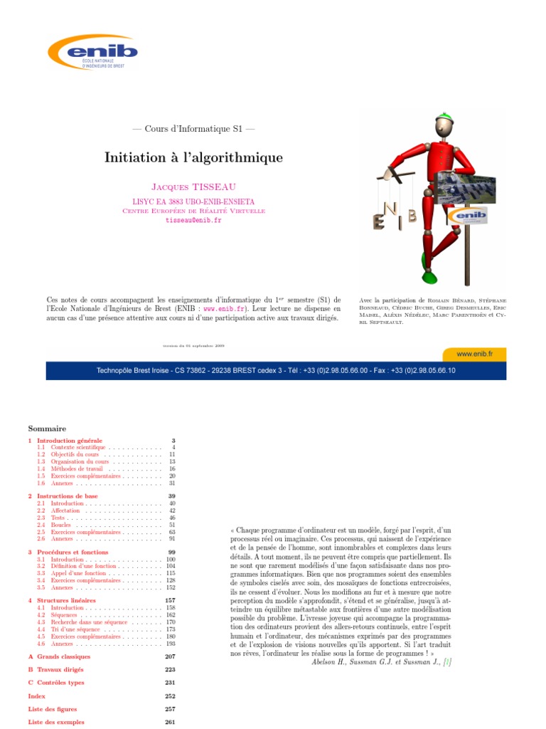 Algorithme PDF | PDF | Compilateur | Programme informatique