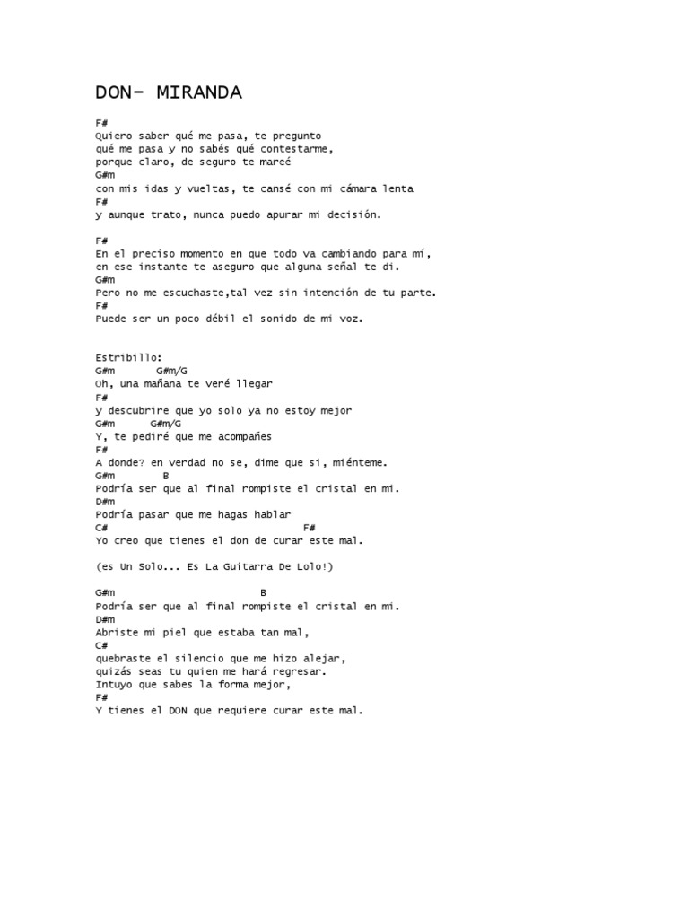 Don Miranda | PDF