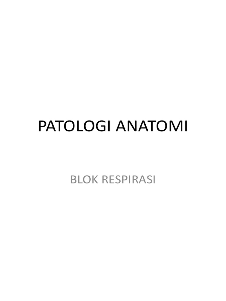 Patologi Anatomi | PDF