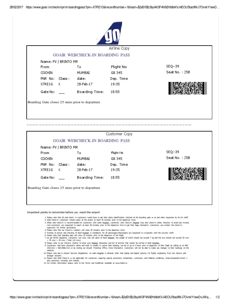 Boarding Pass | PDF | Aviation