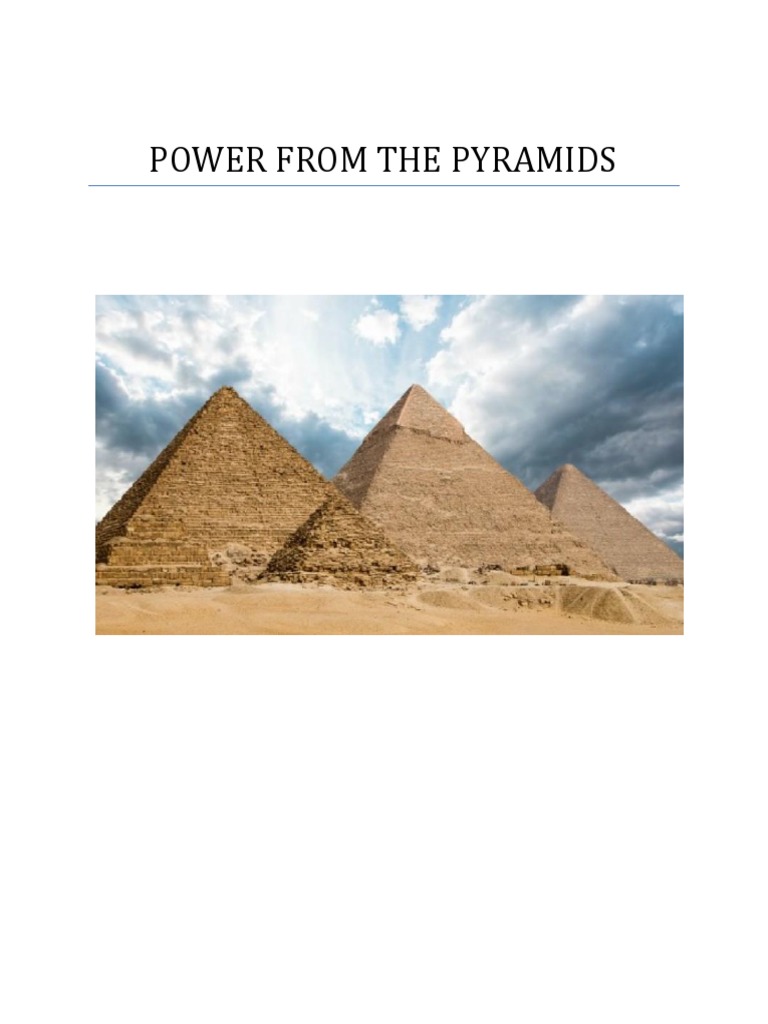 Power From The Pyramids | PDF | Electromagnetic Radiation | Radiation