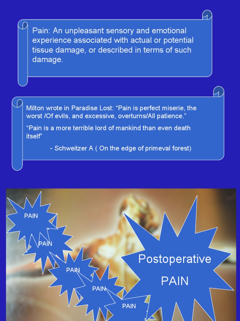 Postoperative Pain Management Strategies | PDF | Analgesic | Symptoms ...