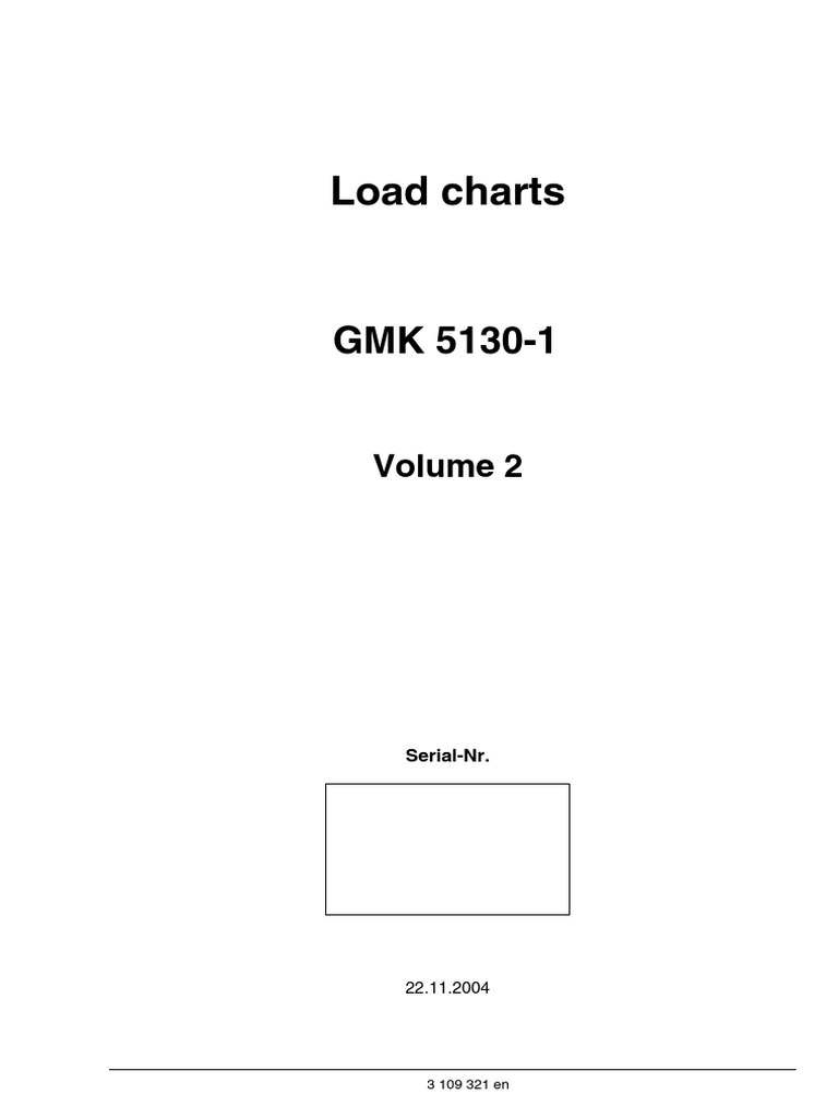 Load Charts Vol 2 | PDF | Crane (Machine) | Intellectual Works