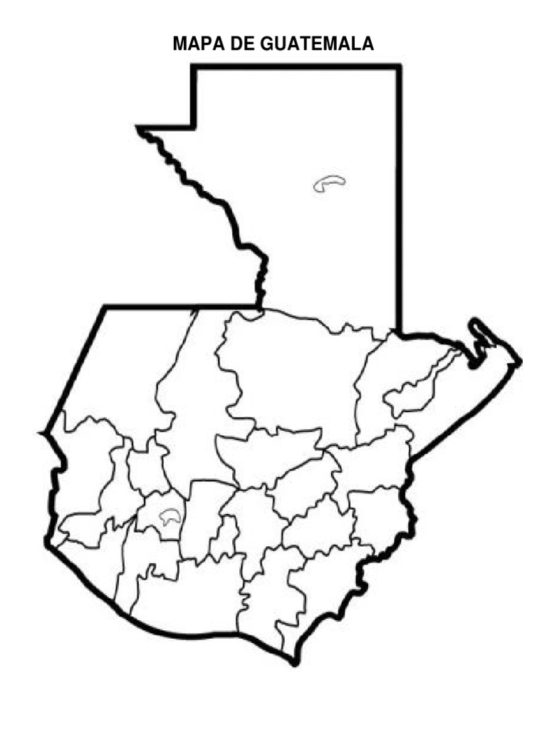 Mapa de Guatemala | PDF