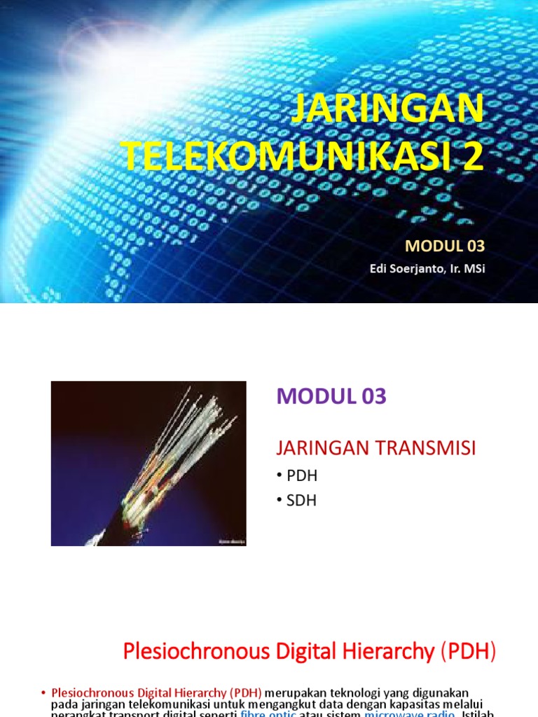 Jartel2 - 03 PDH & SDH | PDF