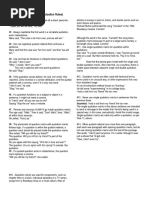 Dialogue Rules Handout | PDF | Punctuation | Notation