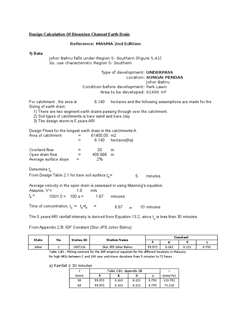 Earth Drain | PDF | Drainage Basin | Soil