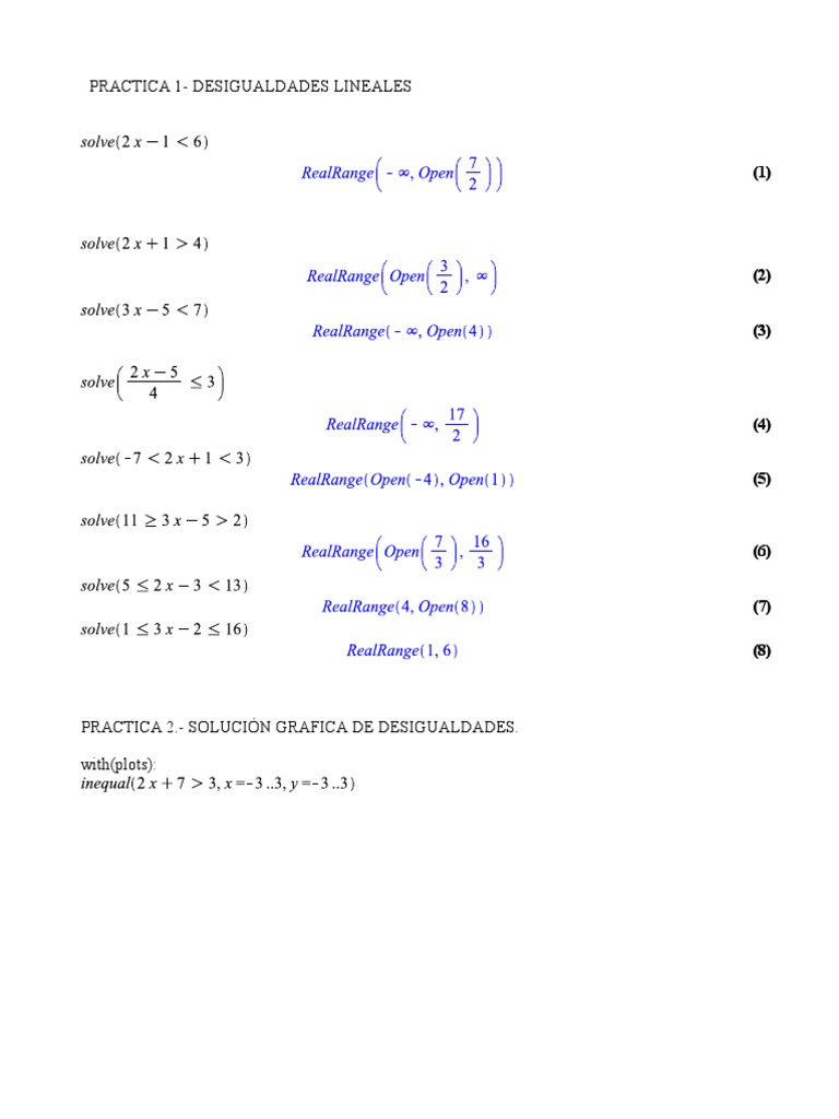 Practica 1 Maple | PDF