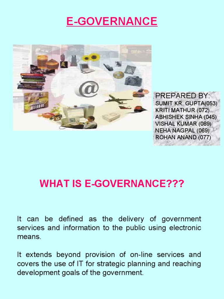 E Governance | PDF | Computing | Weather