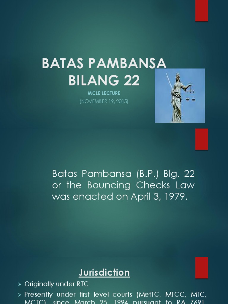 Batas Pambansa Bilang 22 | Fine (Penalty) | Cheque