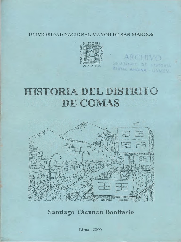 Historia Del Distrito de Comas | PDF | Lima | Historiografía