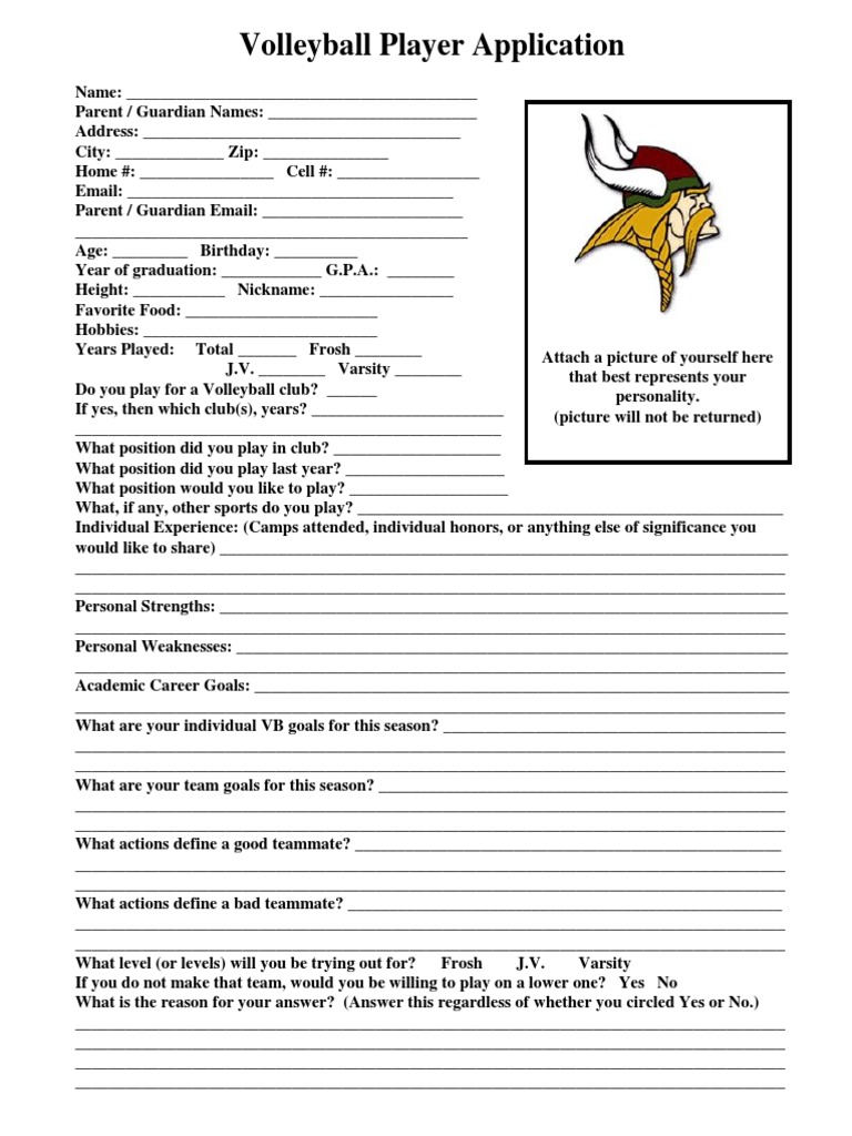 Khs Player Application | PDF | Psychology