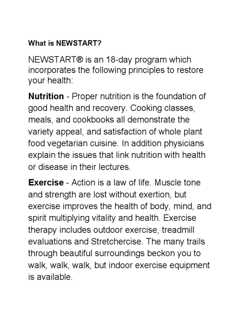 What Is Newstart | PDF