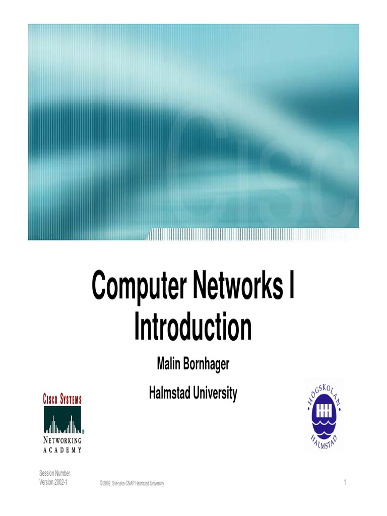 Computer Networks I Introduction | PDF | Cisco Certifications ...
