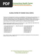 Patient'S Global Impression of Change (Pgic) Scale | PDF