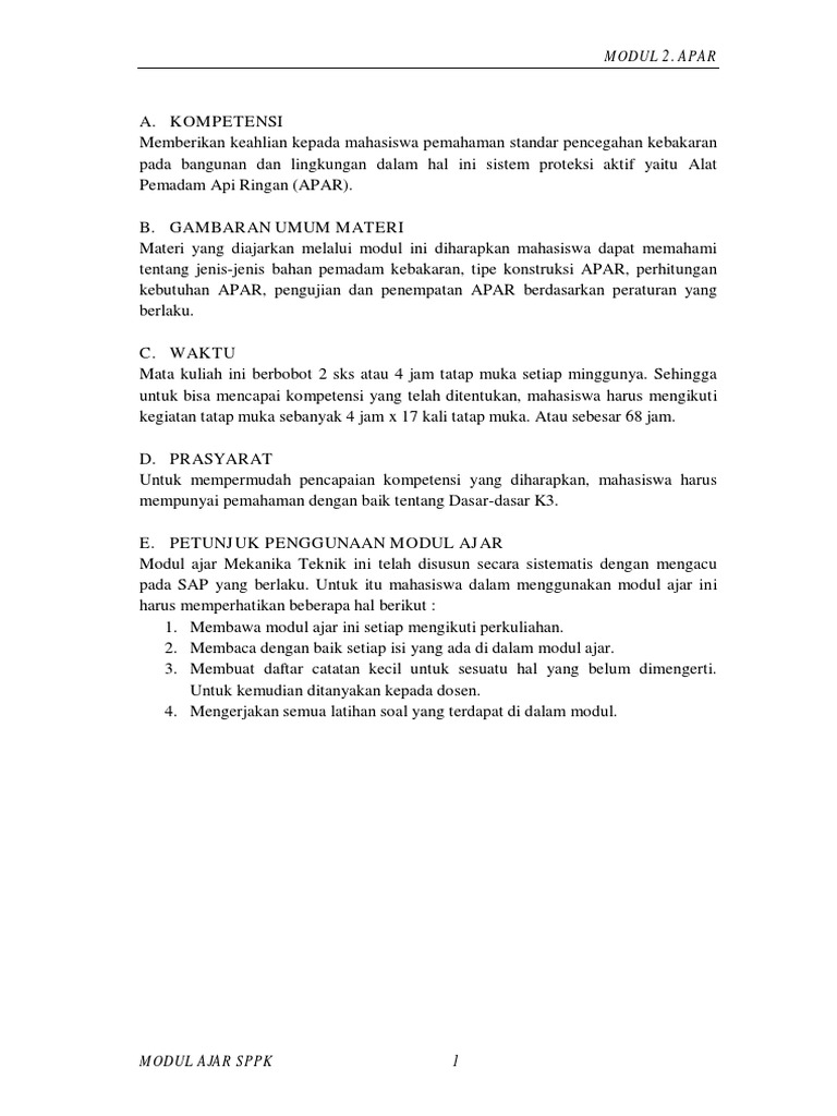Modul Bab II SPPK | PDF