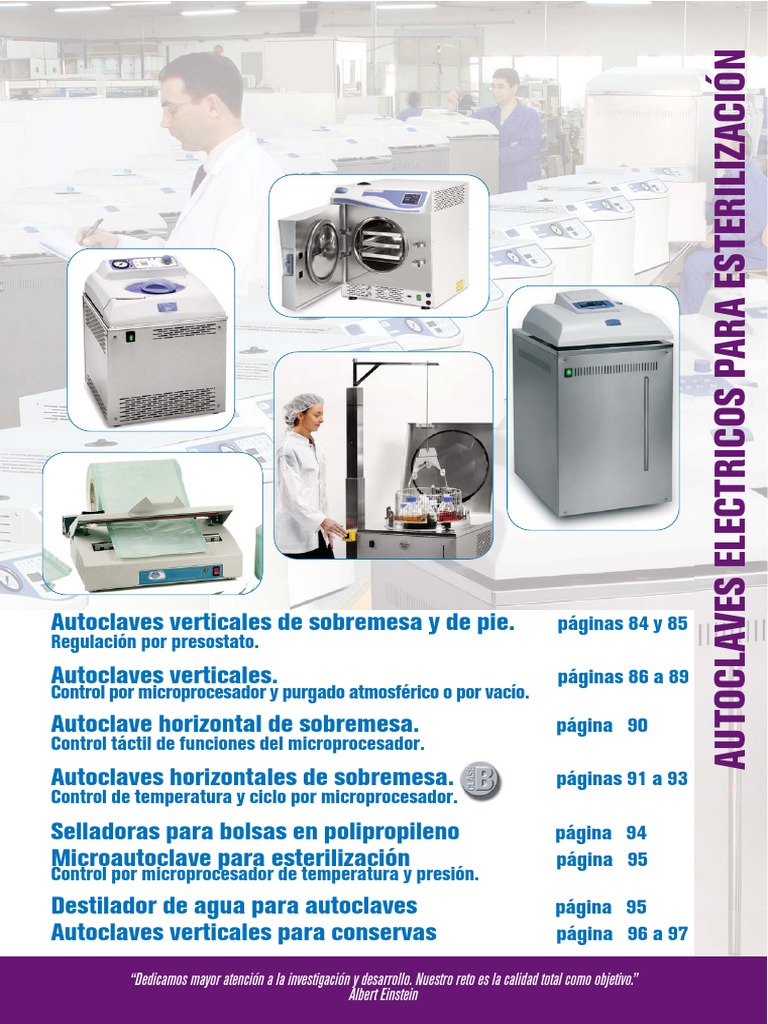 009 Autoclaves Selecta Master | PDF | Esterilización (Microbiología ...