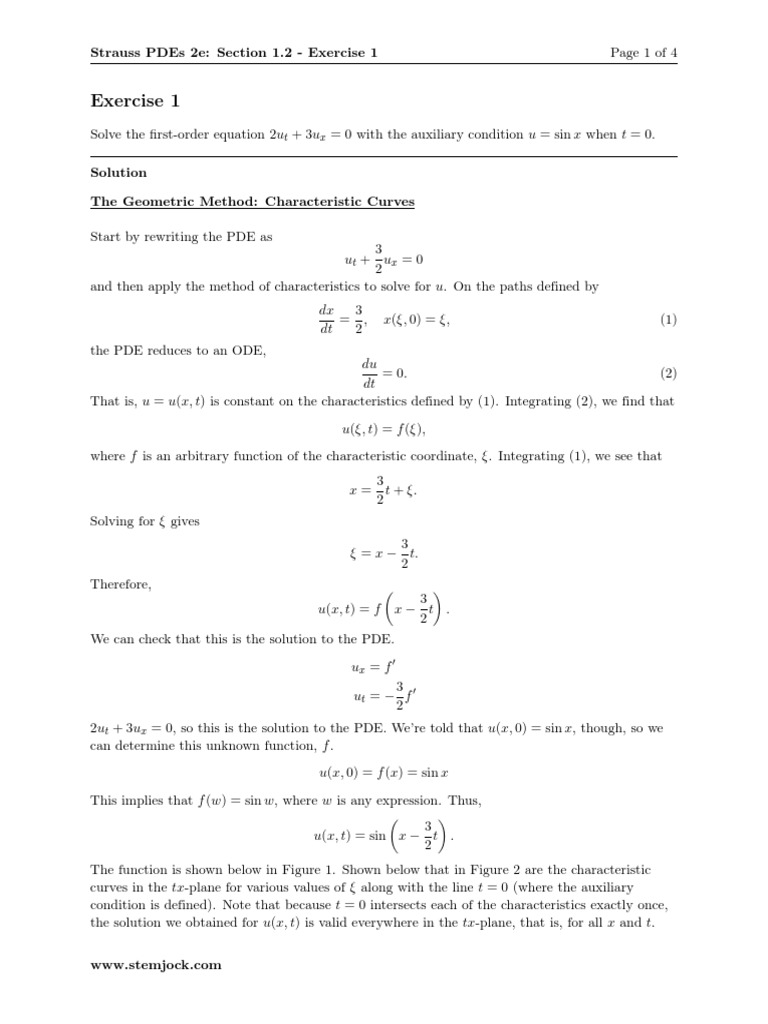 Kef 1.2 PDF | PDF | Partial Differential Equation | Ordinary ...