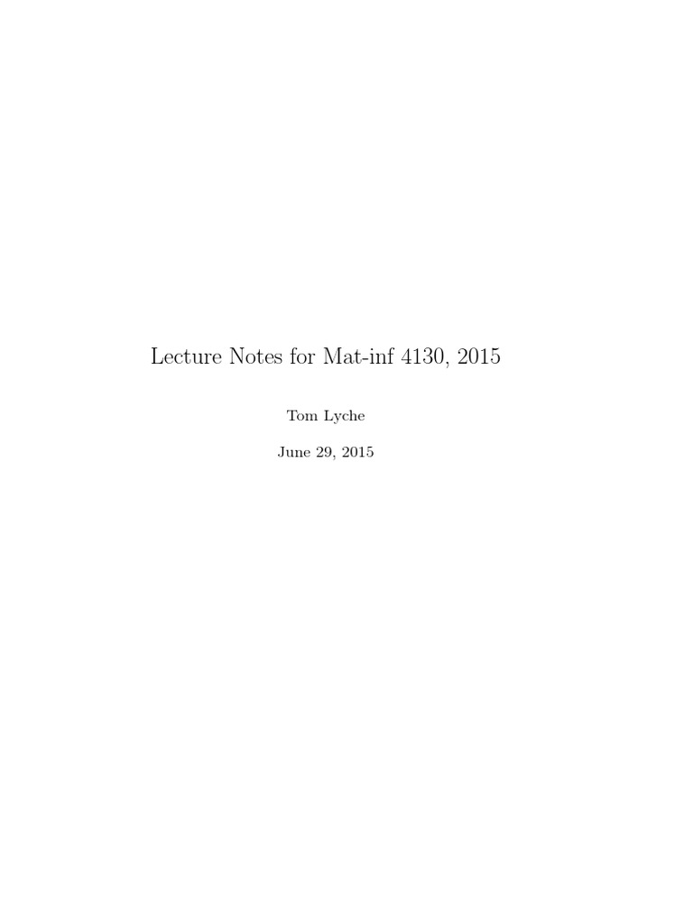 Numerical Analisis 2015 Pdf Basis Linear Algebra Eigenvalues 7172