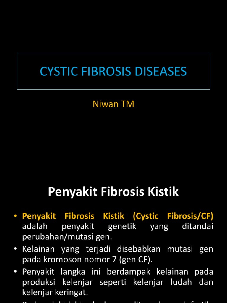 Cystic Fibrosis Diseases | PDF