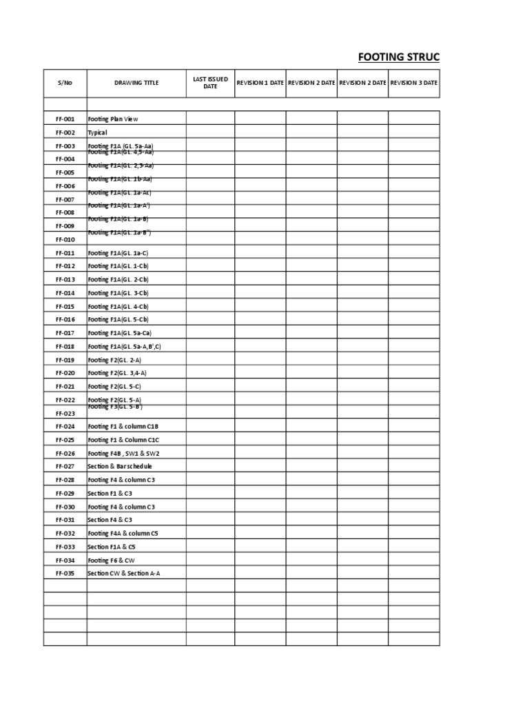 Drawing List | PDF | Weather | Sports