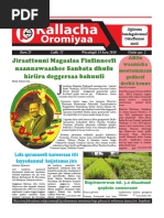 Xalayaa Jaalalaa Oromootaaf | PDF