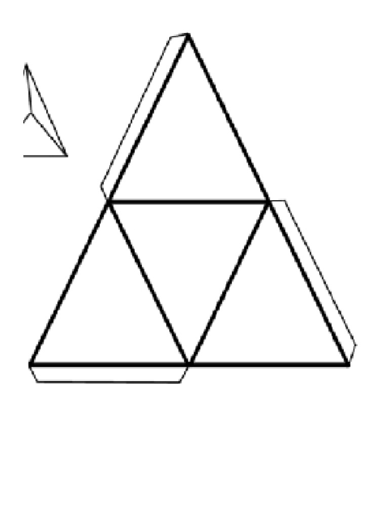 Pirámide de Base Triangular | PDF