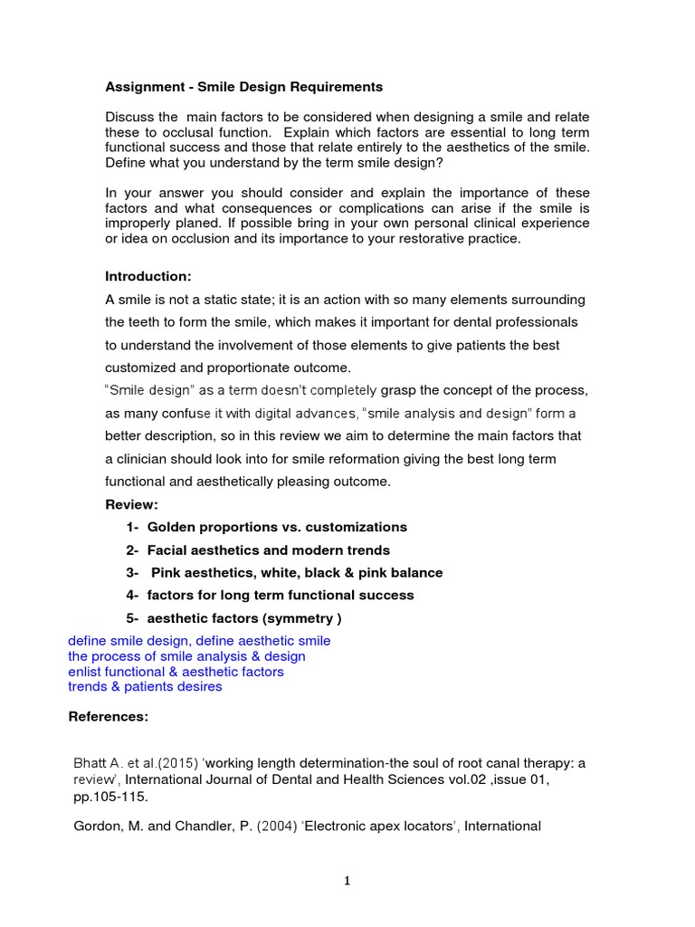 Define Smile Design Define Aesthetic Smile The Process Of Smile