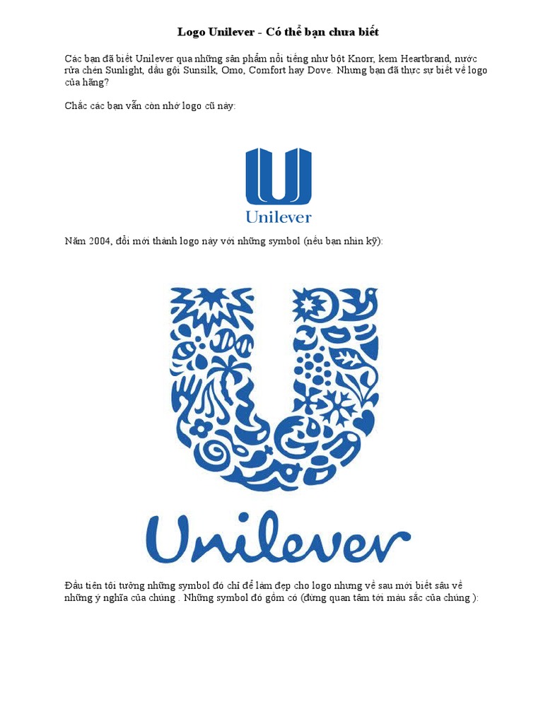 Logo Unilever | PDF