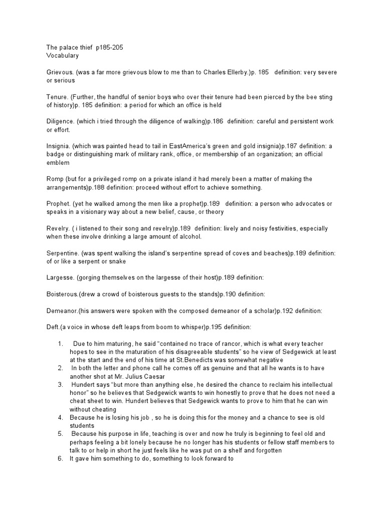 The Palace Thief p185-205 2 | PDF