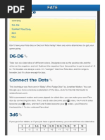 One-Roll Fudge RPG Core 1 0 PDF | PDF | Leisure