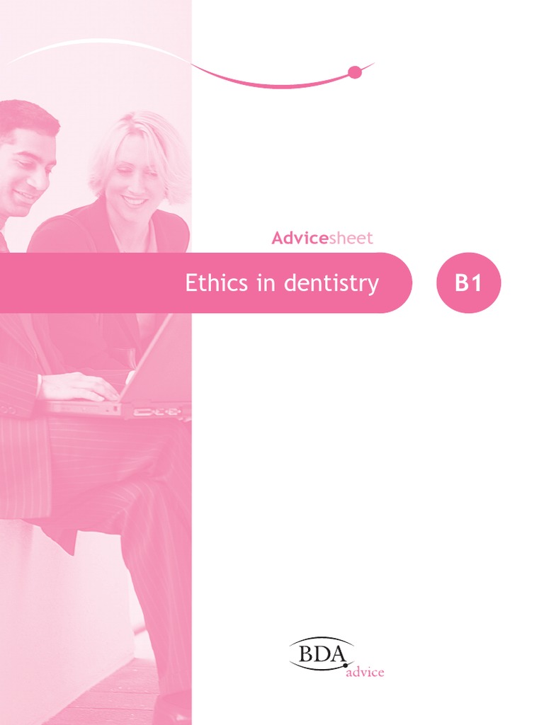 BDA Advice Sheets | PDF | Consent | Informed Consent