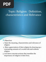 Functional vs. Substantive Definitions of Religion | PDF | Religious ...