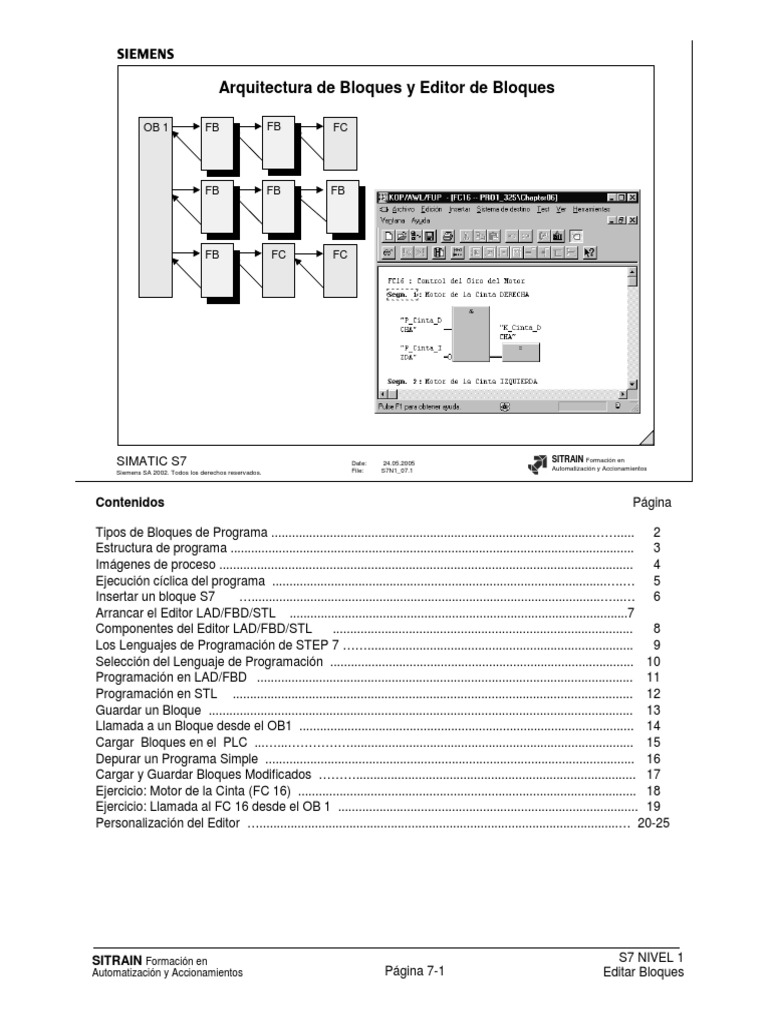 Arquitectura de Bloques y Funciones de Bloques | PDF | Programa de computadora | Programación
