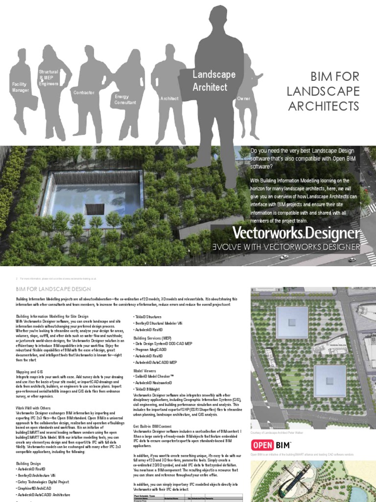 BIM For Landscape Architects | PDF | Building Information Modeling ...
