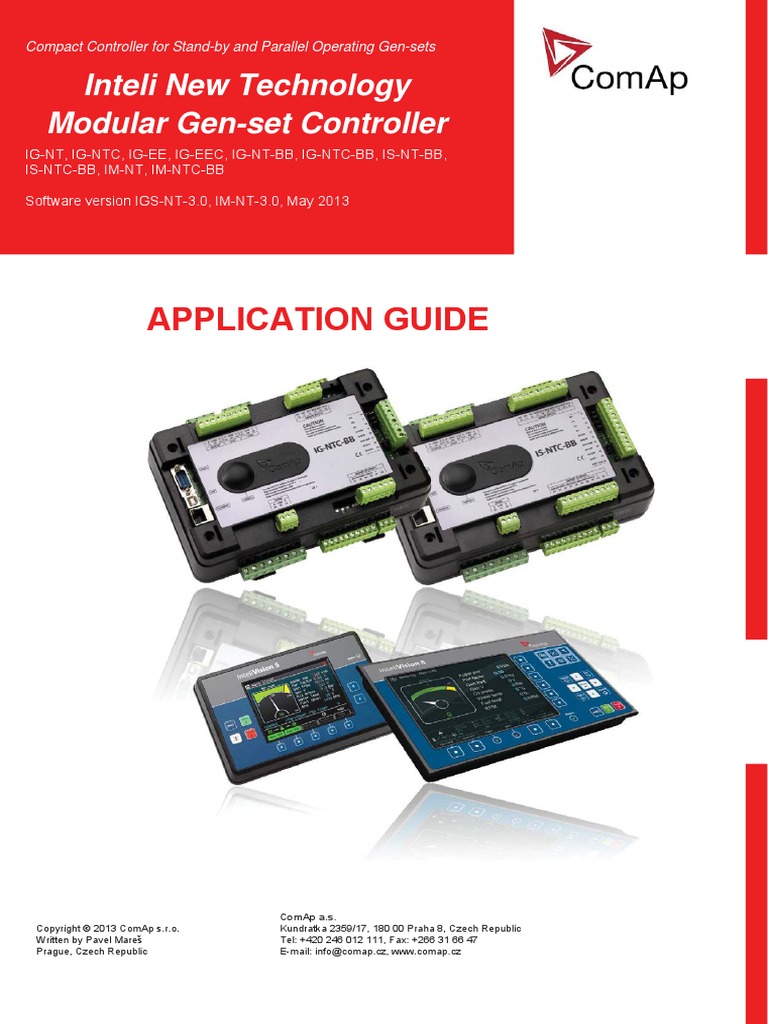 Guia de Aplicación Comap Inteligen | PDF | Input/Output | Usb
