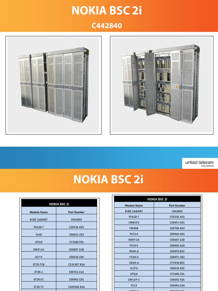 Nokia BSC 2i Catalogue | PDF