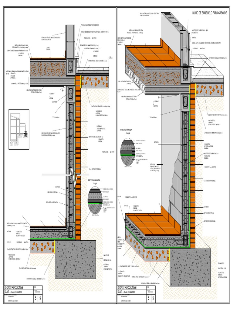 Muro de Subsuelo | PDF