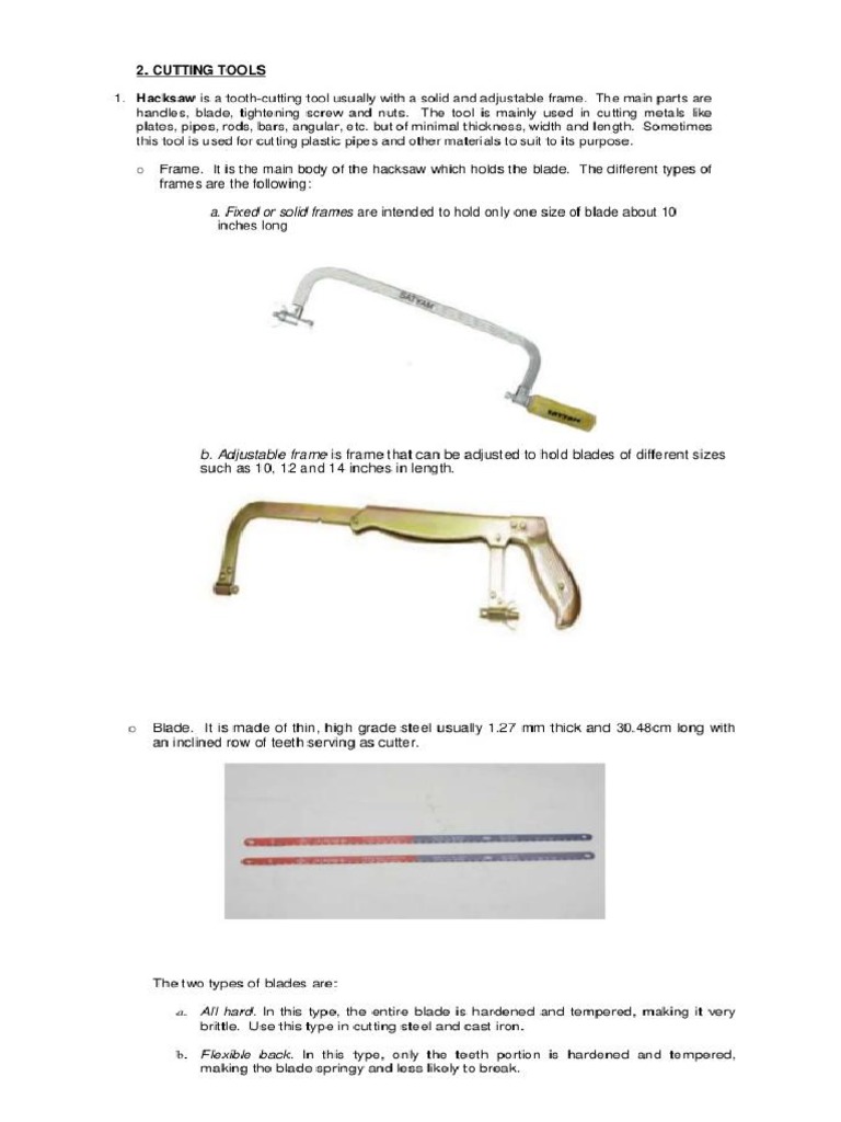 Smaw Cutting Tools | PDF