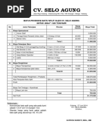 Contoh Hitungan Ritase | PDF