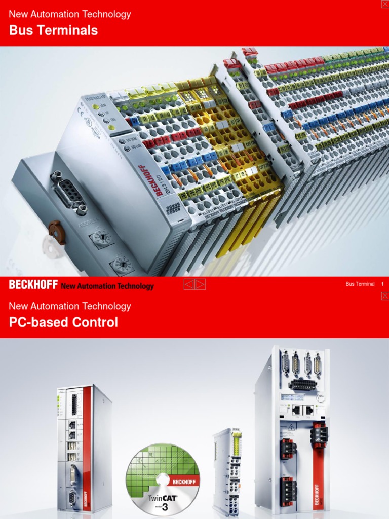 Beckhoff Bus Terminal e | PDF | Electrical Connector | Relay