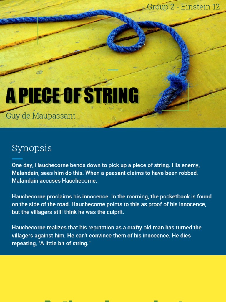 A Piece of String | PDF | Guy De Maupassant