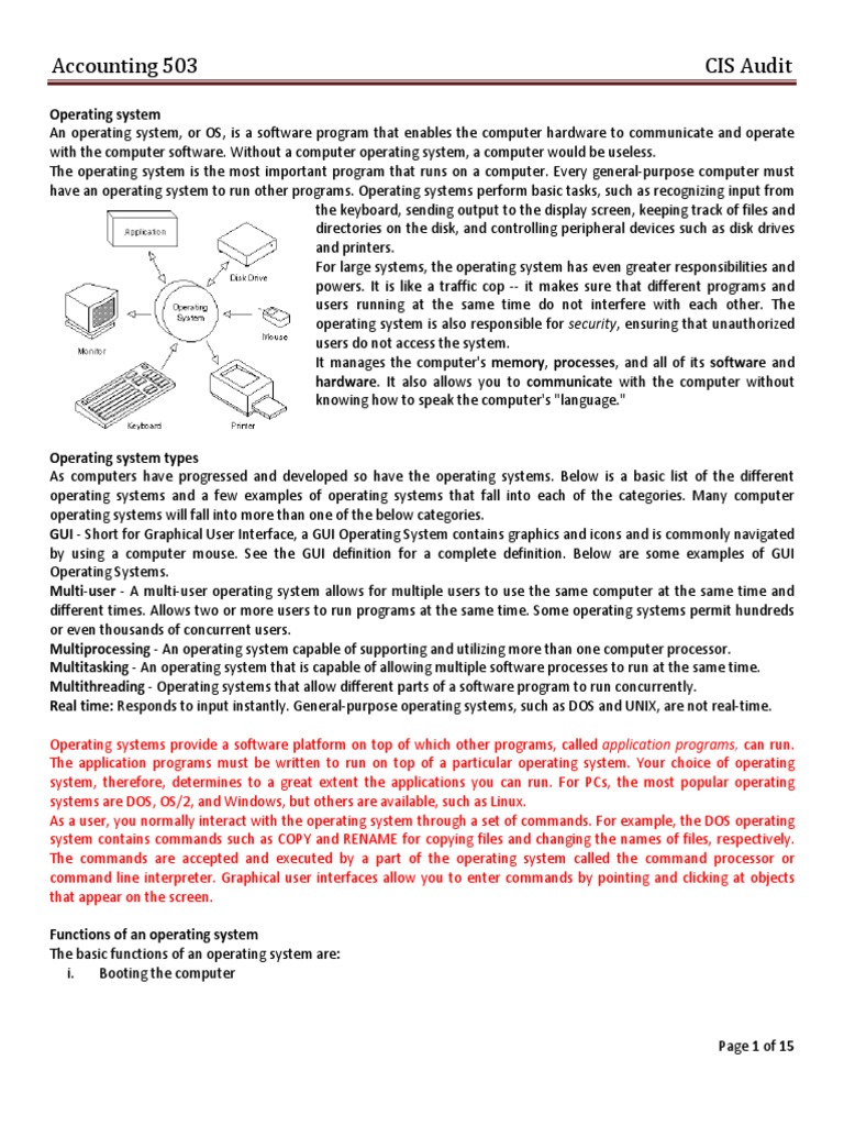 2 - OS and Access Control | PDF | Operating System | Password